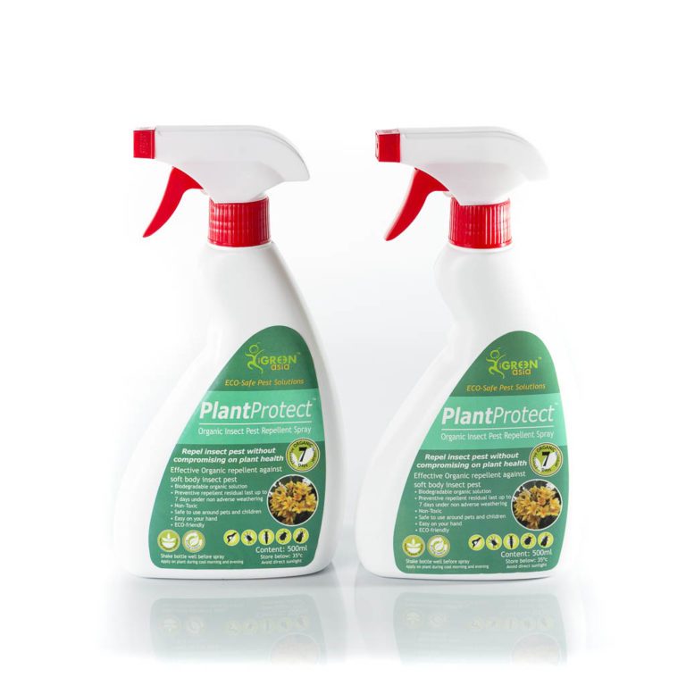 PlantProtect Organic Insect Pest Repellent 500ml Combo - iGreenAsia.com